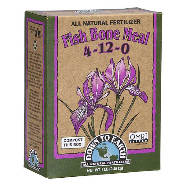 Fish Bone Meal 4-12-0 Plant Fertilizer - One Green World