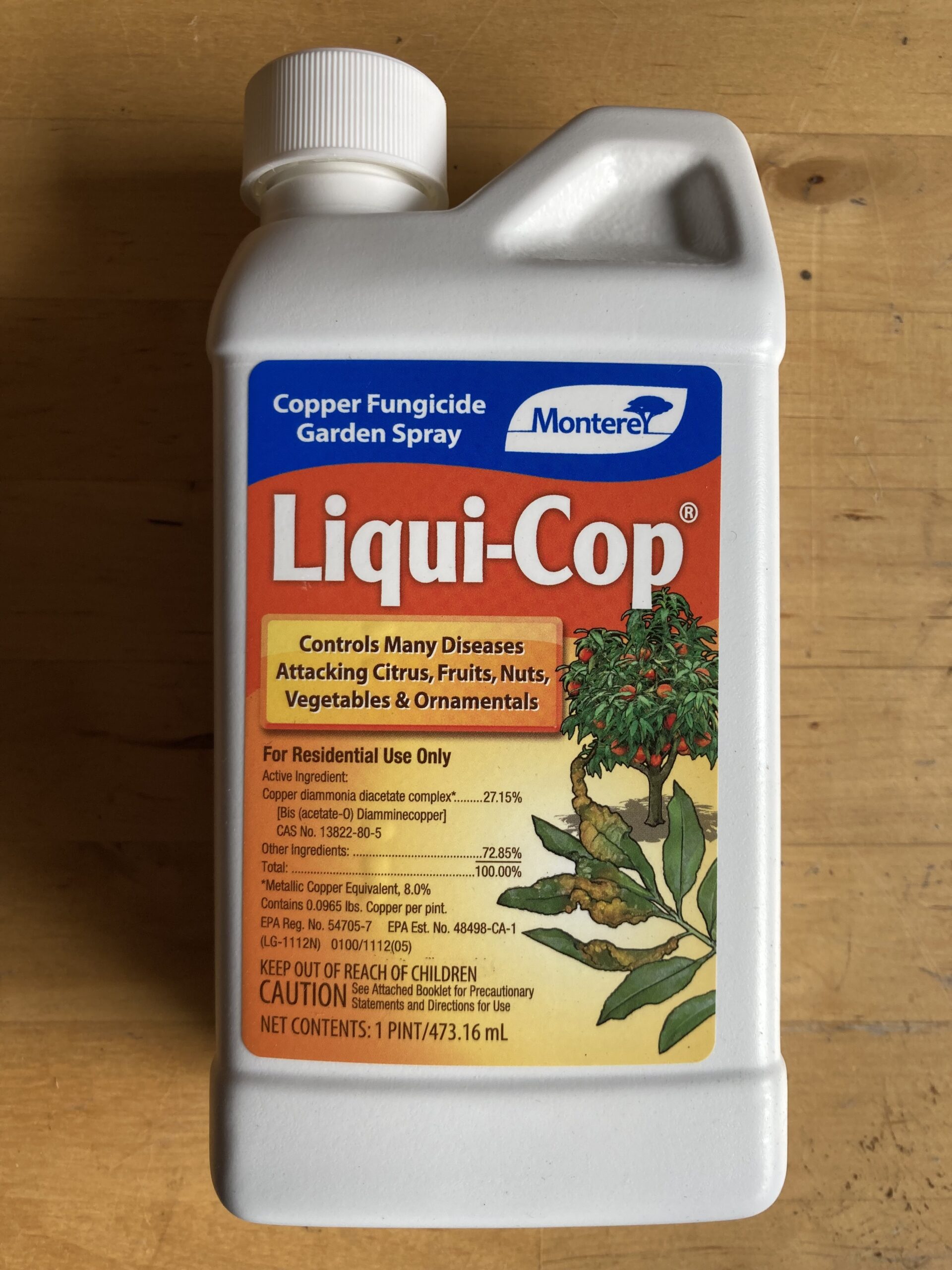 Monterey Liquid Copper Fungicide - One Green World